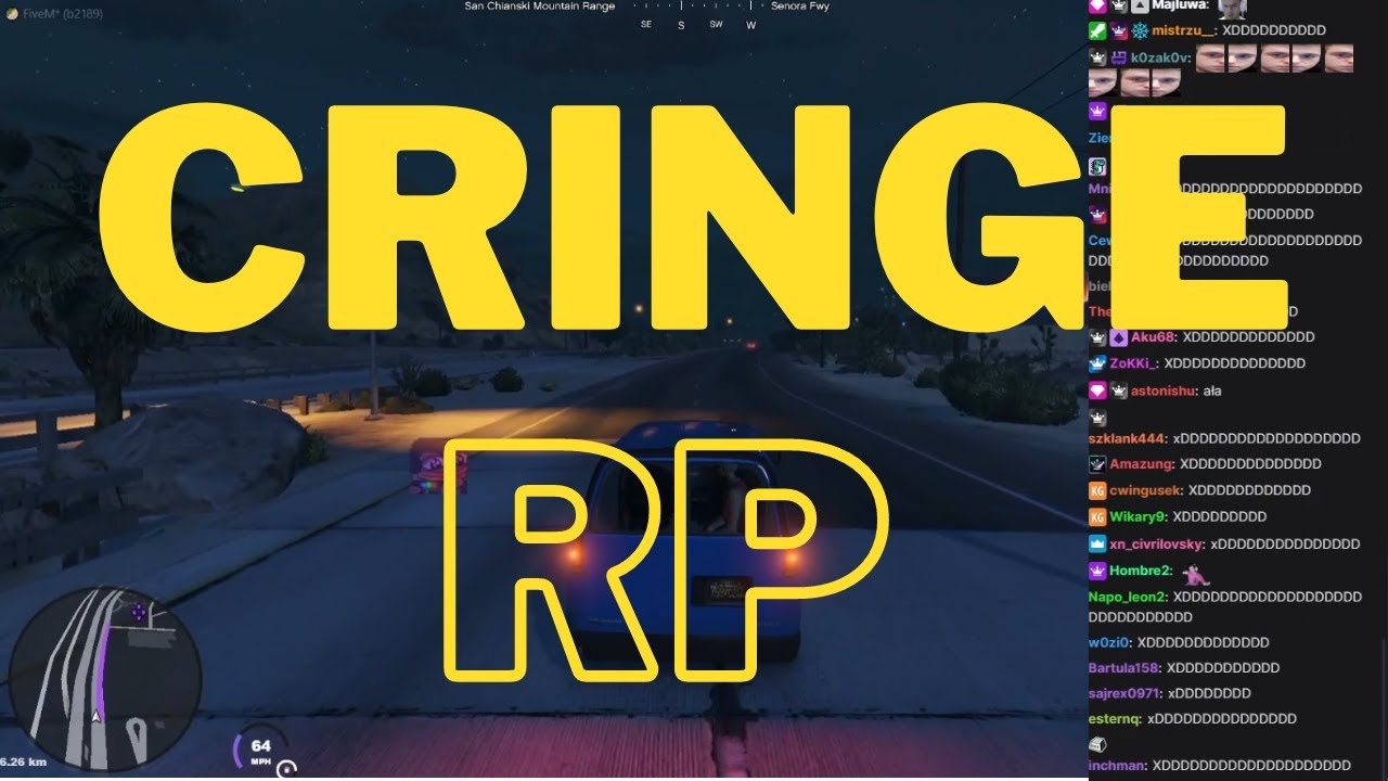 GUCIO nie odpuszcza CRINGE RP - YouTube