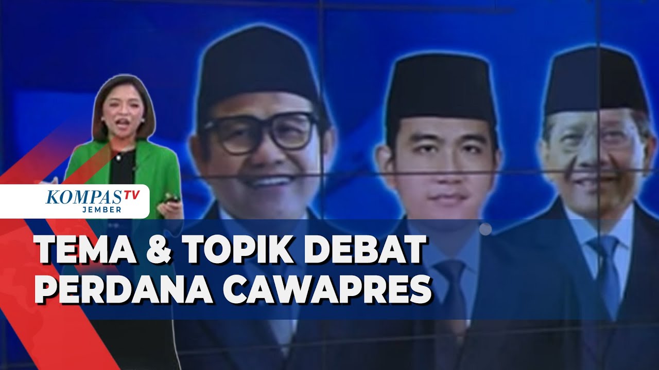 Ini Dia Tema dan Topik Debat Perdana Cawapres 2024, Ada Ekonomi dan ...