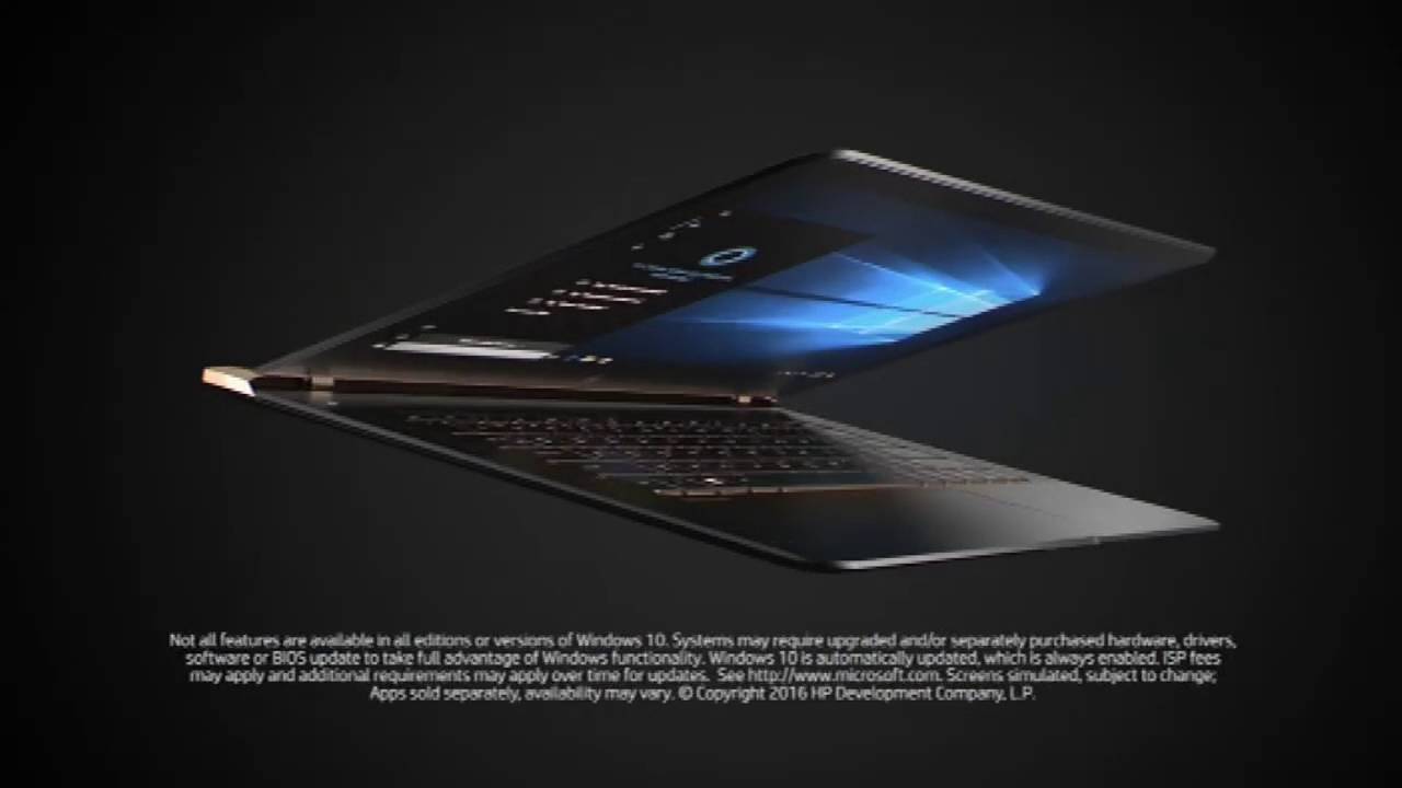 HP Spectre Laptop TV Commercial 2016 - YouTube