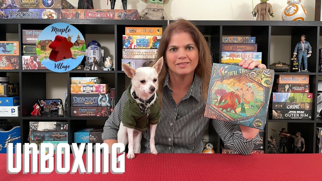 Fairy Tile Board Game Unboxing - YouTube