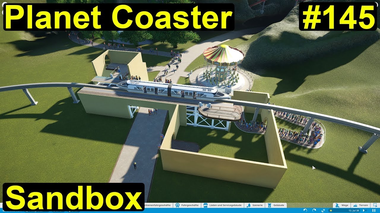 Planet Coaster [Sandbox] - eine neue Attraktion im Märchenbereich #145 ...