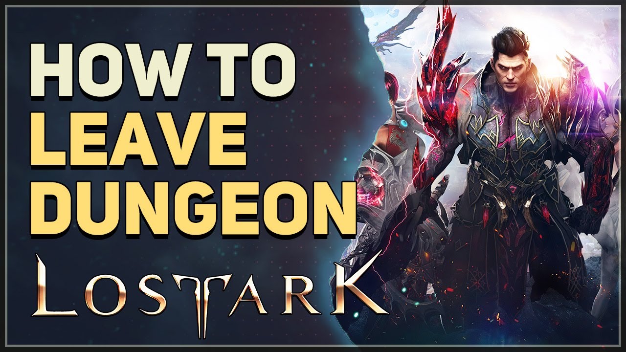 How to Leave Dungeon Lost Ark - YouTube