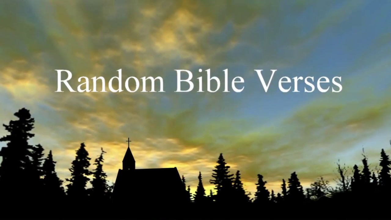 Random Bible Verses - The Bible Passages - YouTube