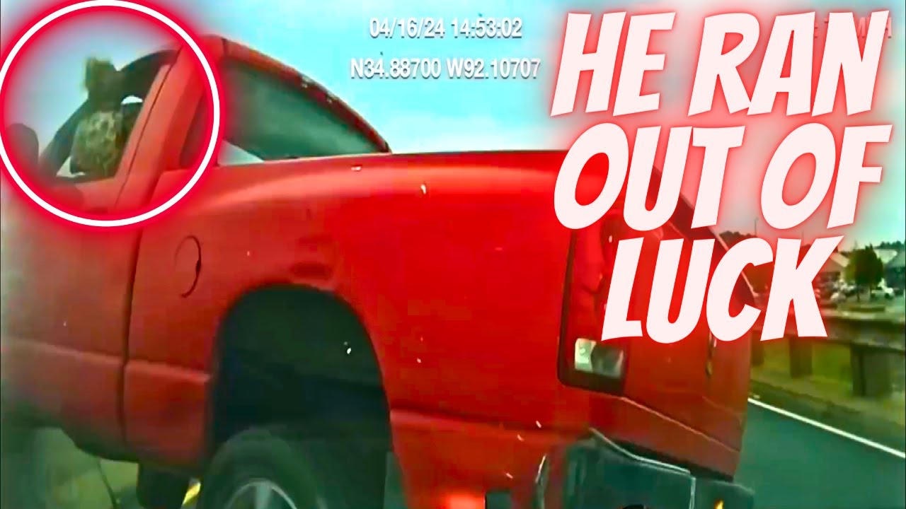 HE RAN OUT OF LUCK --- Bad drivers & Driving fails -learn how to drive ...