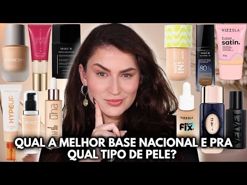 Qual a MELHOR Base Nacional pra Cada Tipo de Pele? Maquiadora Indica!