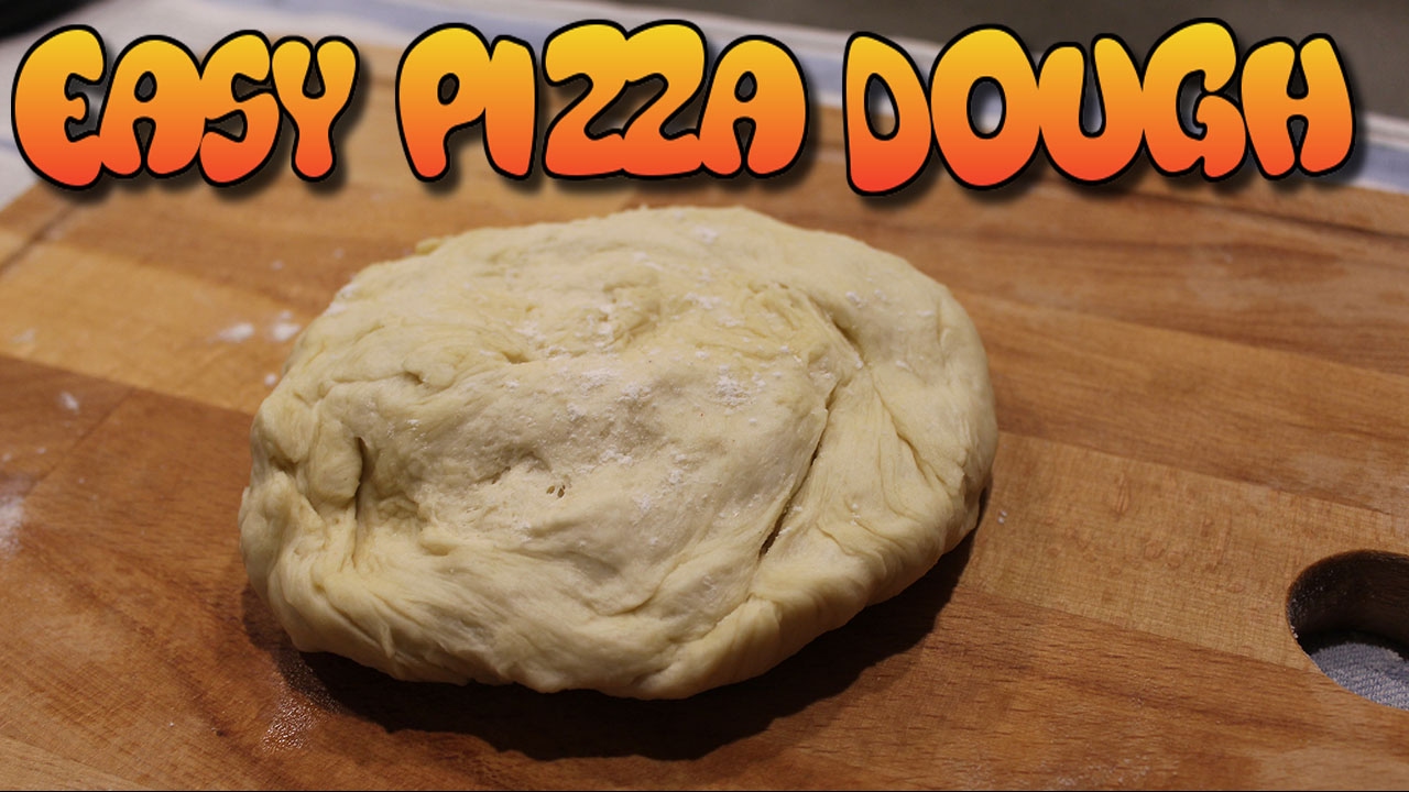 Simple Soft Super Easy Pizza Dough - YouTube