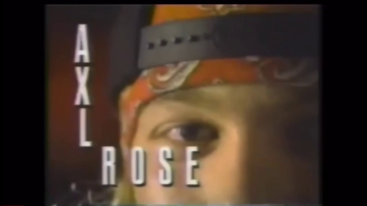 RARE Axl Rose interview - YouTube