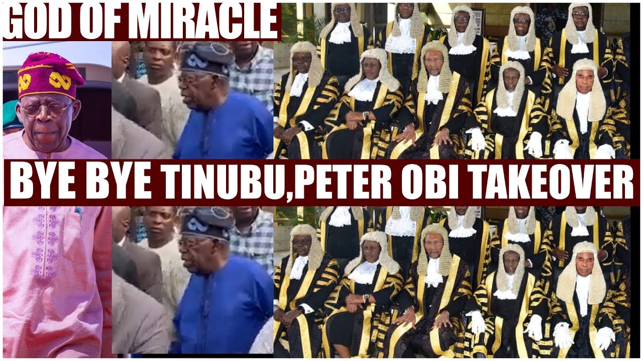 Breaking:Bye Bye Tinubu Peter Obi may take over-IT IS OVER - YouTube