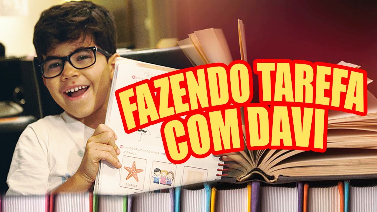 FAZENDO TAREFA COM DAVI ~ Davi e Sofia ~ - YouTube