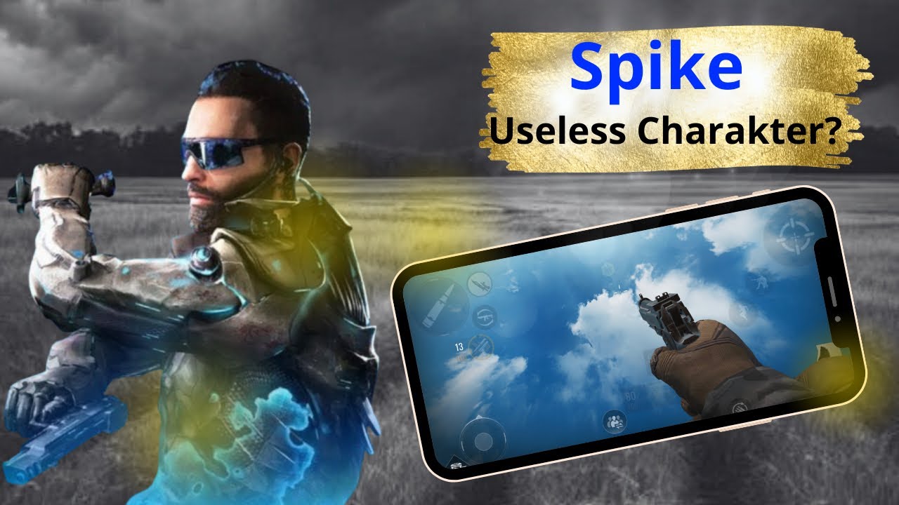 Is Spike an useful character? + game play | Blood Strike - YouTube