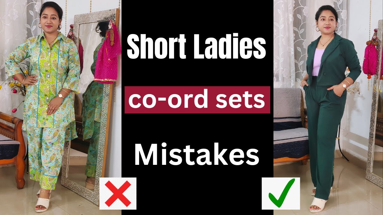 co ord set dos and don'ts | short ladies kaisa cord set le | short ...