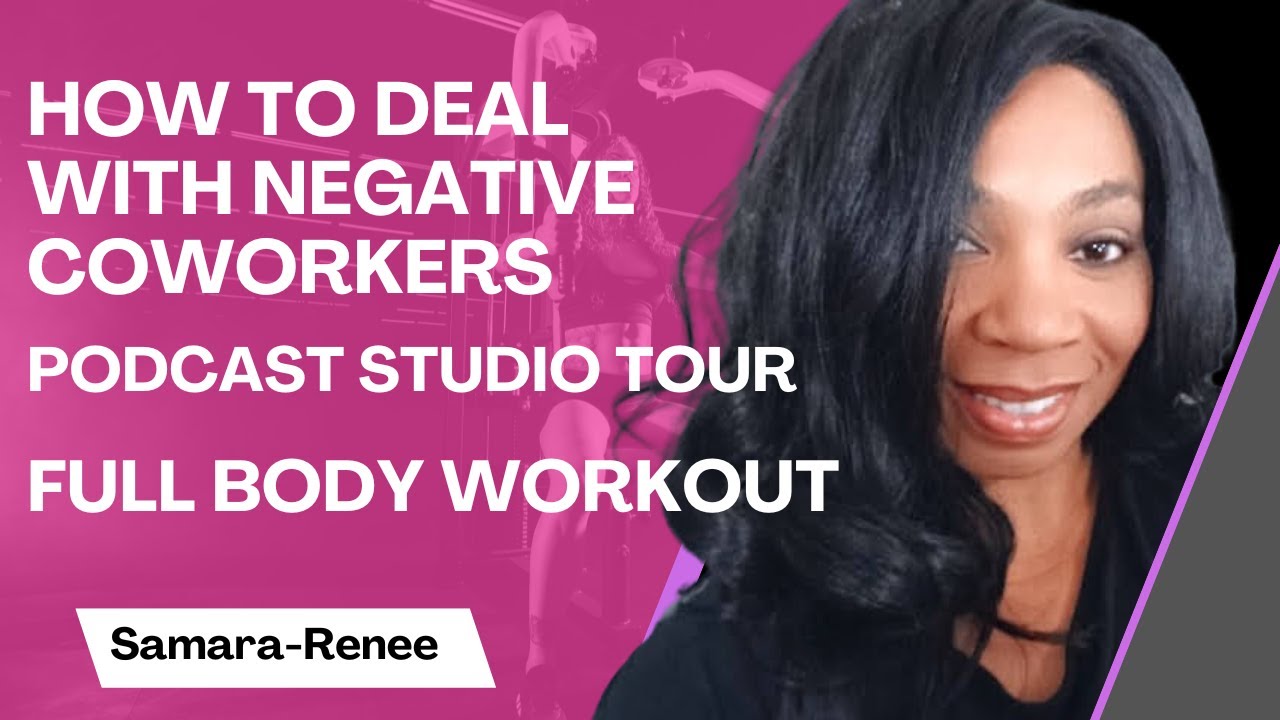 Spend A Day In The Life With Me :Workout | How To Deal With Negative Co ...