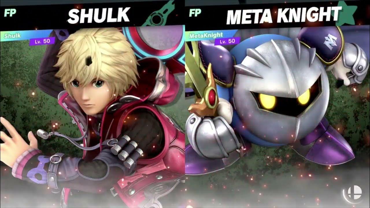 Super Smash Bros Ultimate Amiibo Fights – 6pm Poll Shulk vs Meta Knight - YouTube