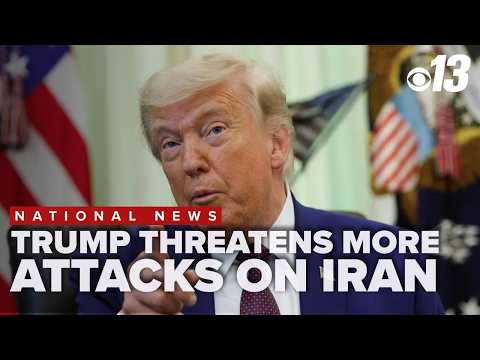 Trump threatens more attacks on Iran