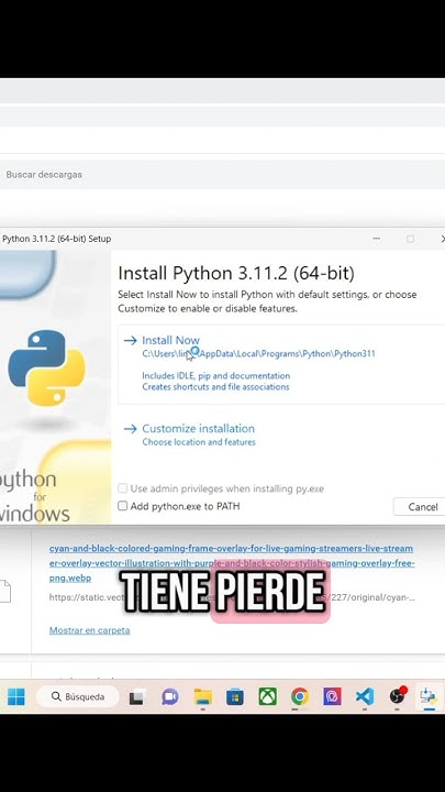 Cómo Descargar e Instalar Python y Visual Studio Code [Paso a Paso] y ...