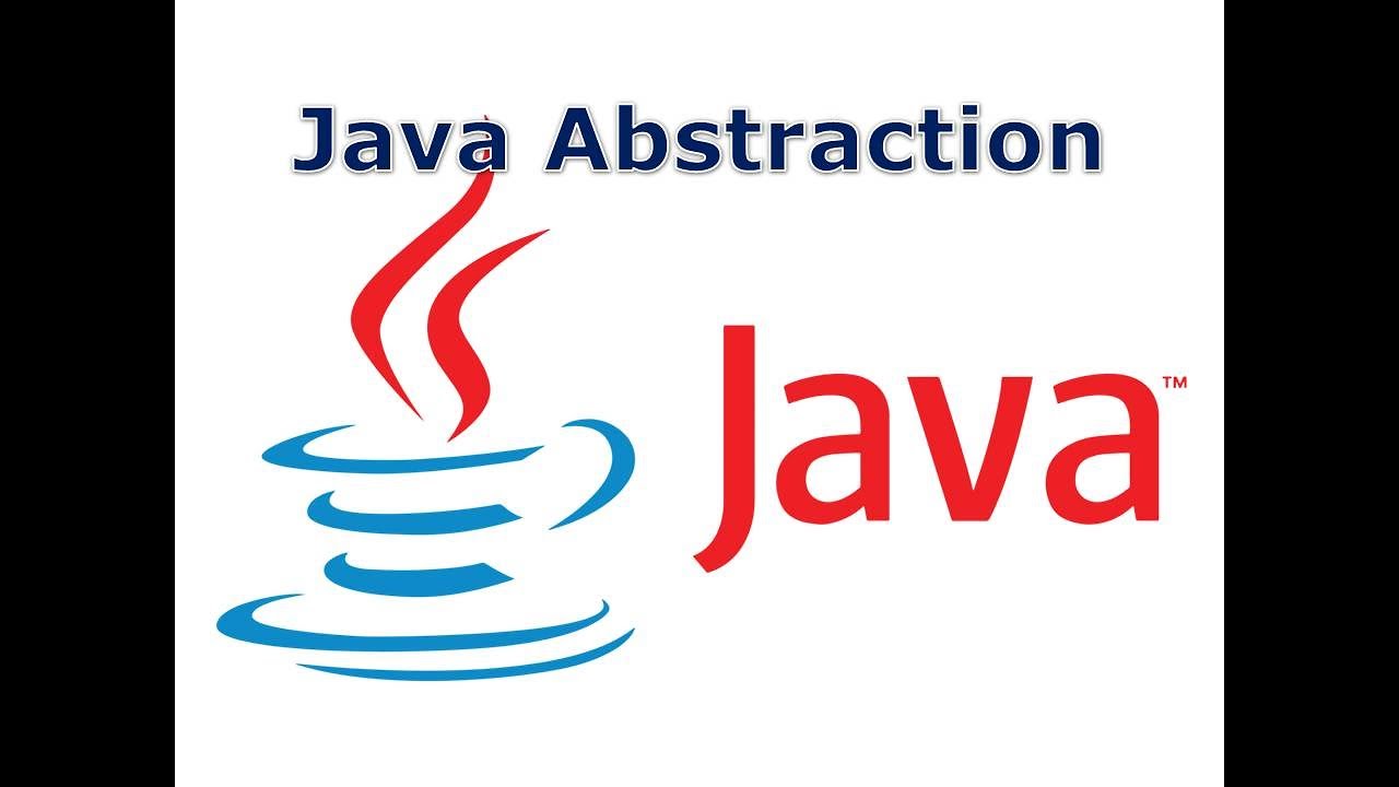 Java Abstraction Object Oriented Programming Youtube 7948