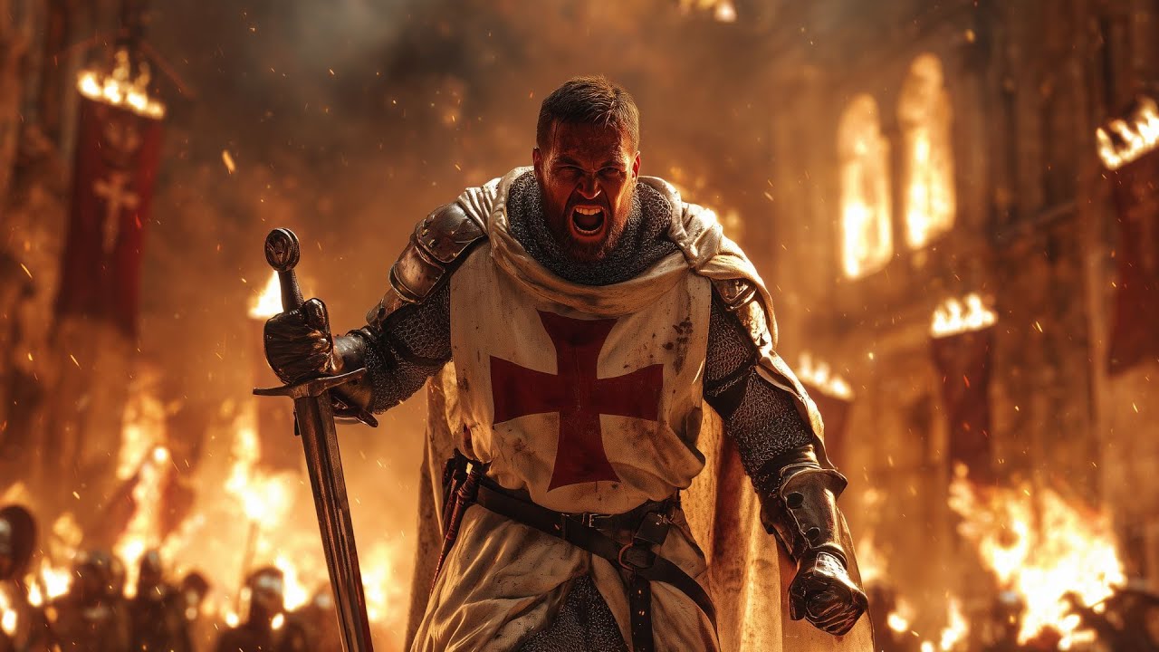 The March That Once Shielded Europe | Epic Templar War Chants - YouTube