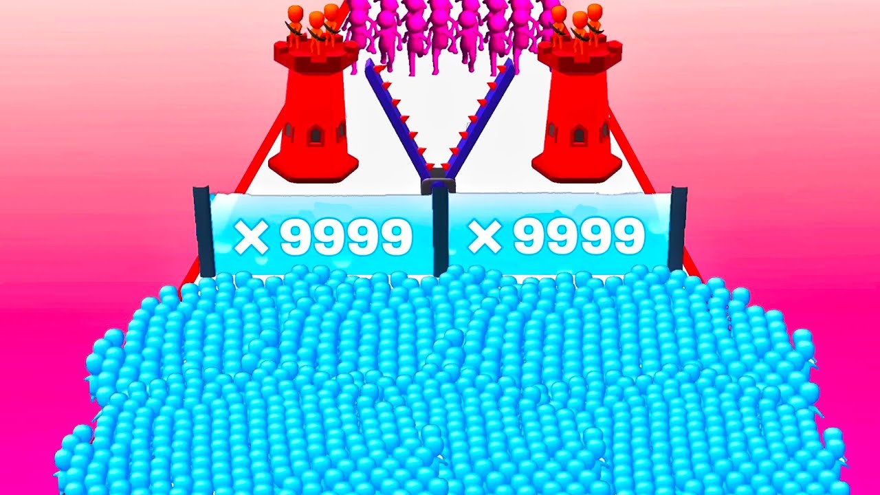 Satisfying Mobile Games: All Levels Gameplay Count Master, Join Clash ...