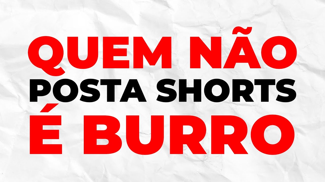 POR ESSE MOTIVO VOCÊ DEVE POSTAR SHORTS - YouTube