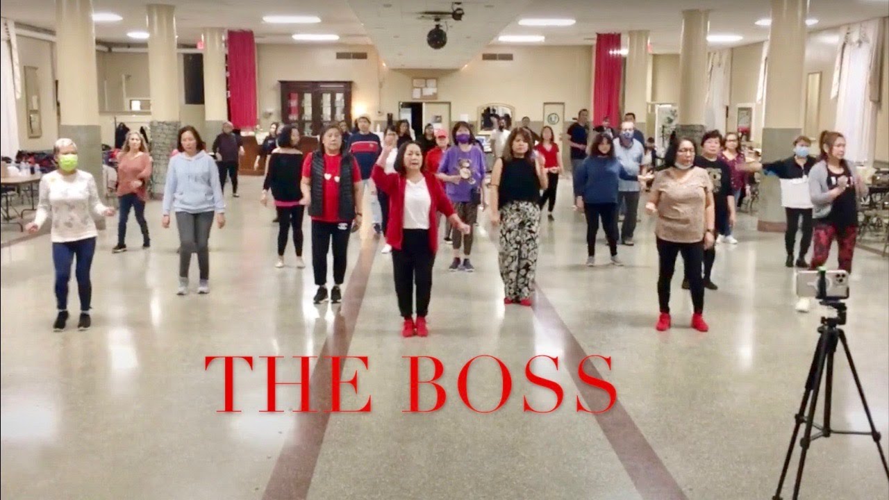The Boss Line Dance - YouTube