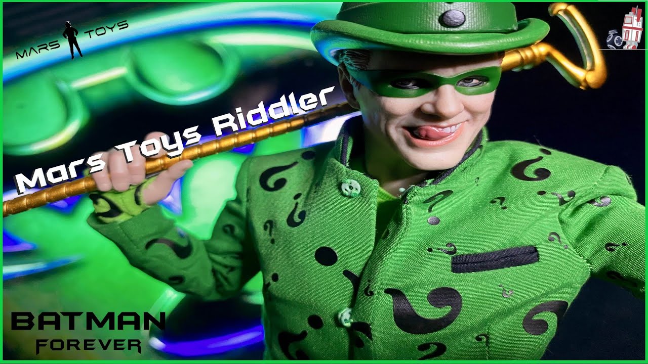 Mars Toys | 1/6 Scale Riddler (Batman Forever) Figure Review - YouTube