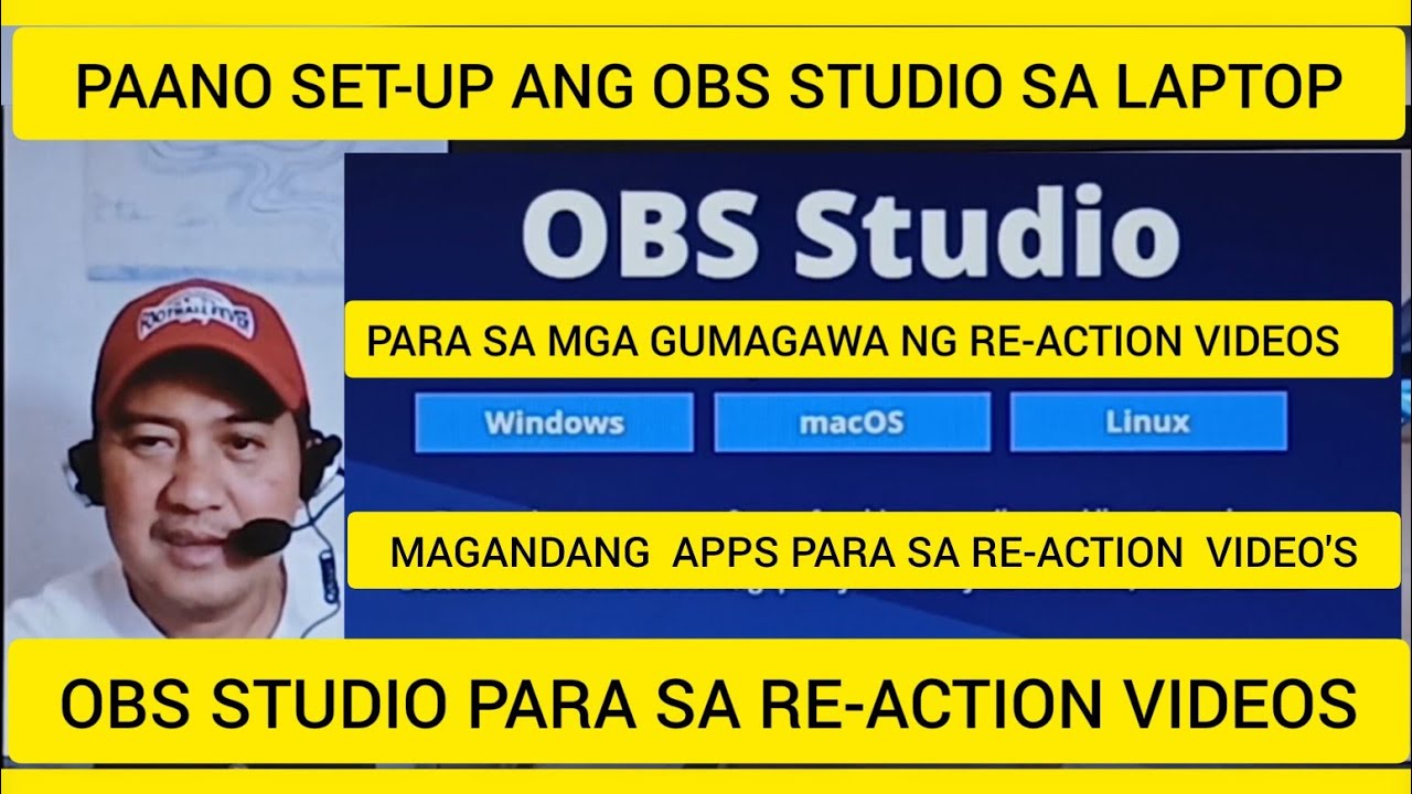 OBS Studio Set-up sa Laptop | Paano Gamitin ang OBS Studio sa Laptop ...