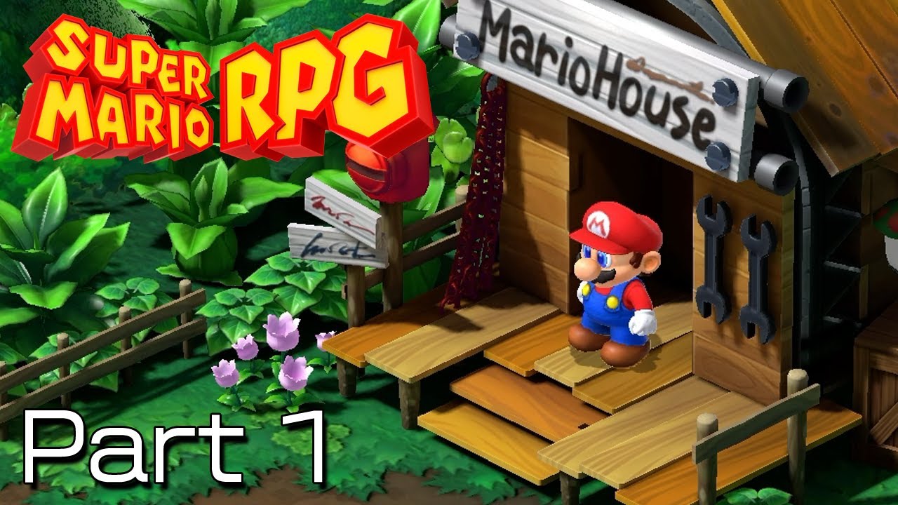 Super Mario RPG Remake - Part 1 - Boss Bowser and Hammer Bro - YouTube