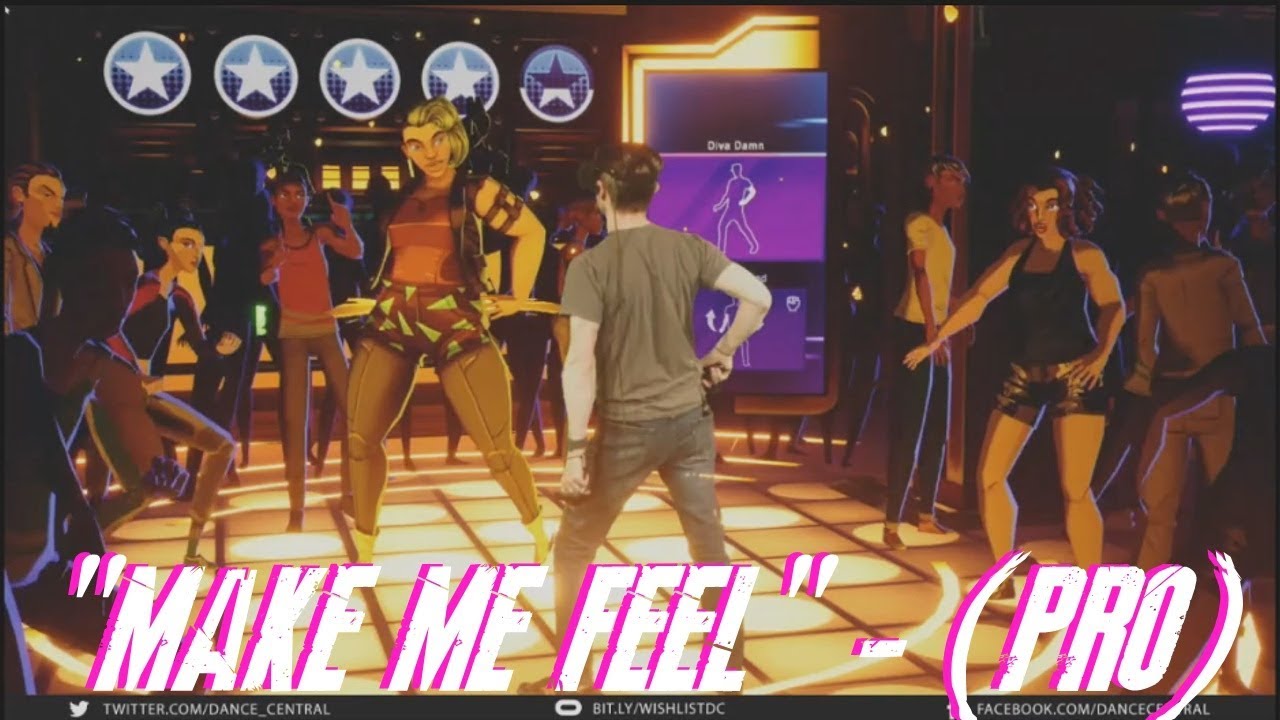 Dance Central VR : "Make Me Feel" (Pro) - YouTube