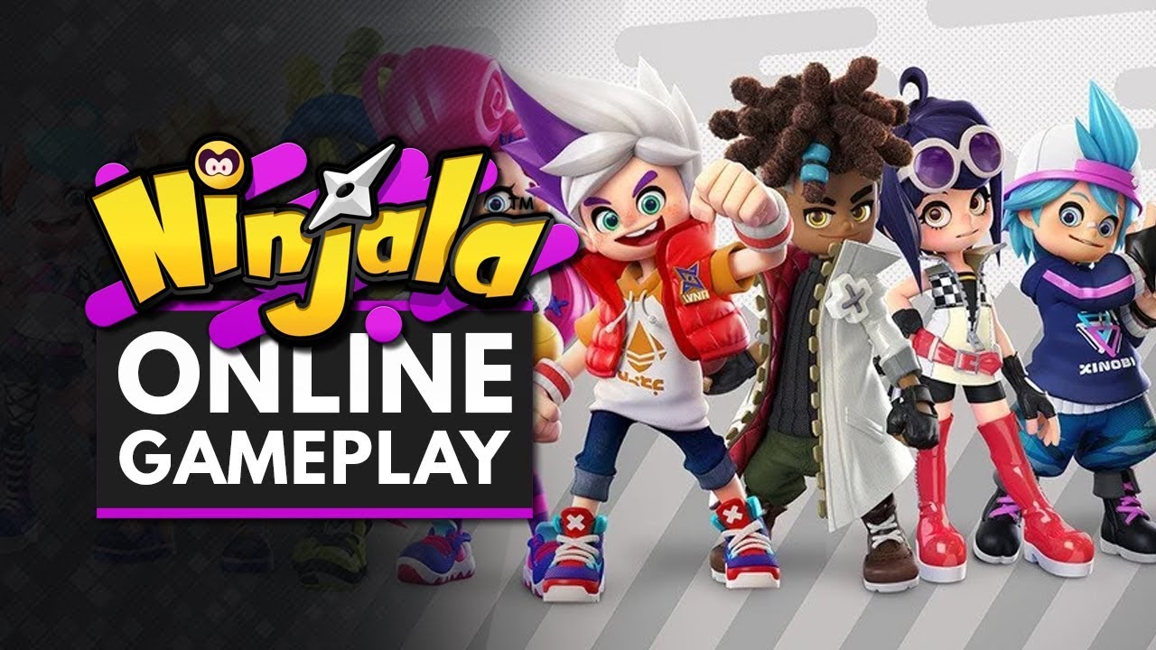 NINJALA | Online Multiplayer Gameplay - Splatoon + ARMS + Ninjas ...