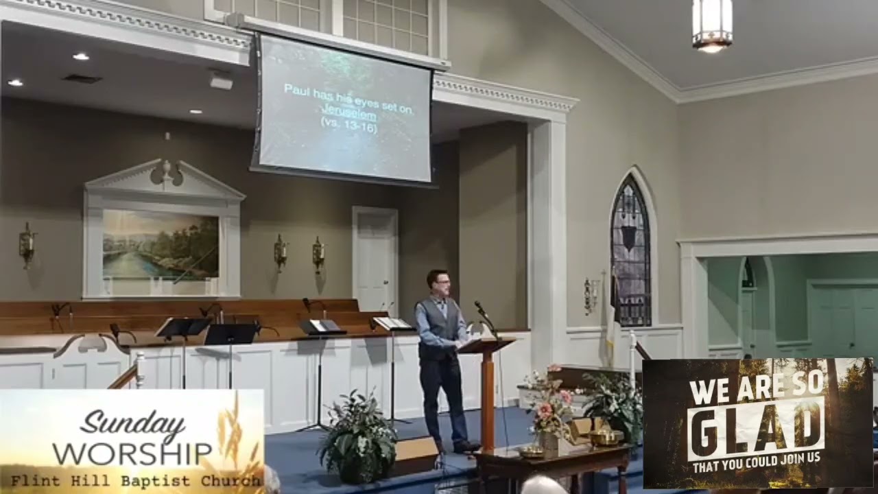 Flint Hill Baptist Church Sunday Morning Worship Service Rebroadcast