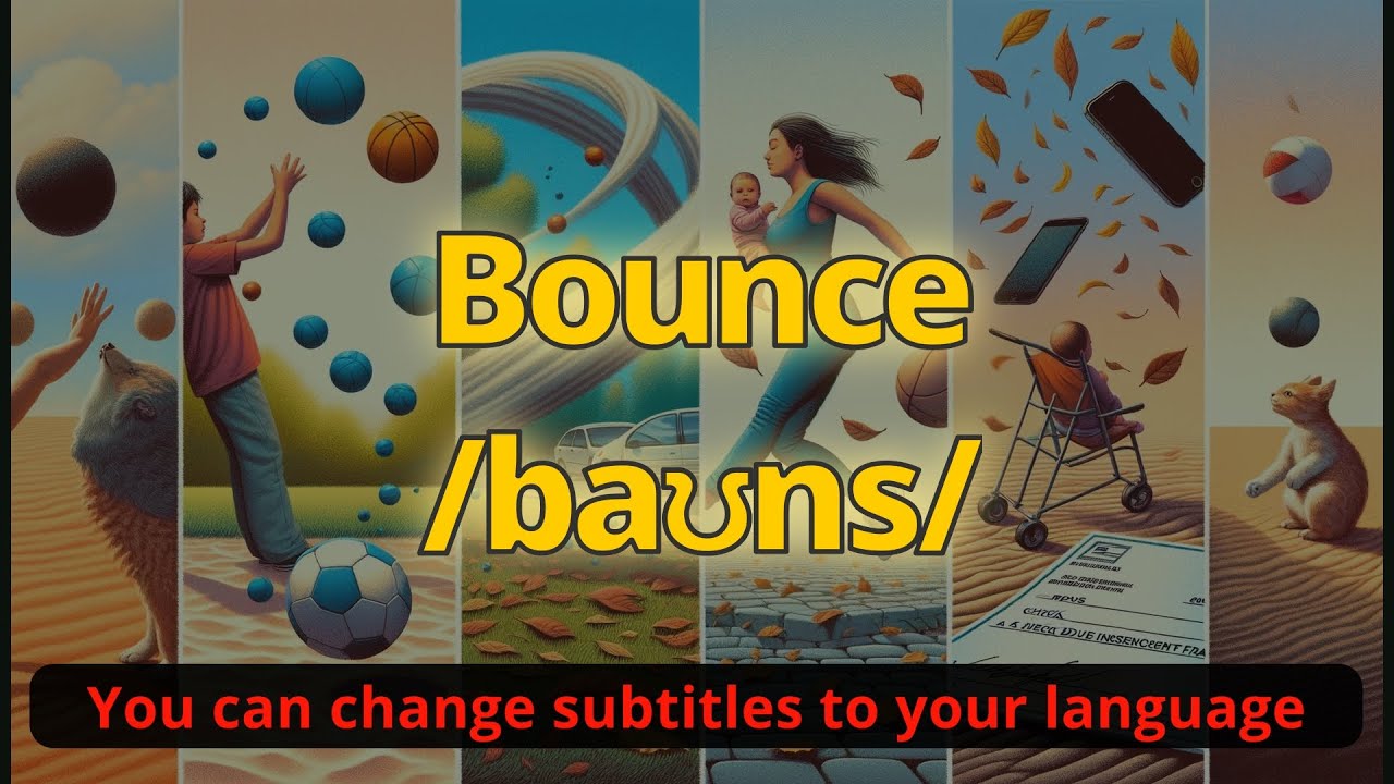 Bounce meaning with 5 examples - YouTube