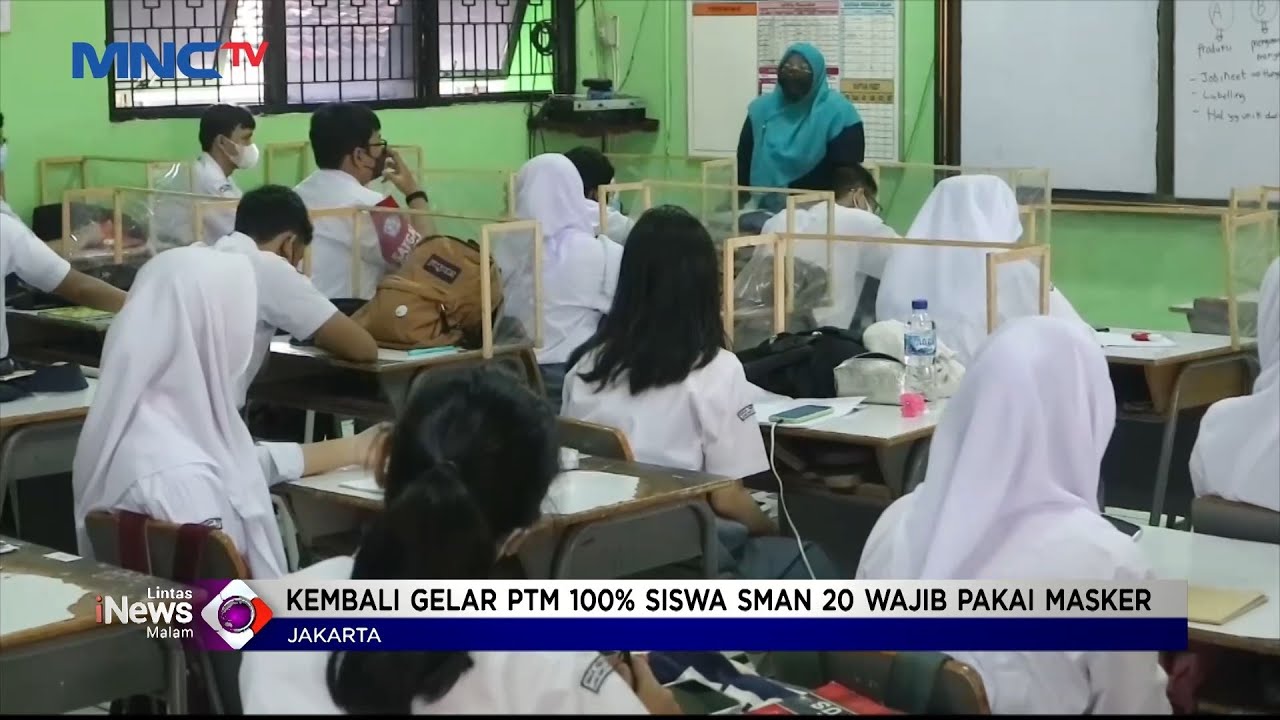 Pascatutup, SMA 71 Jakarta dan SMA 20 Jakarta Kembali Gelar PTM 100 ...