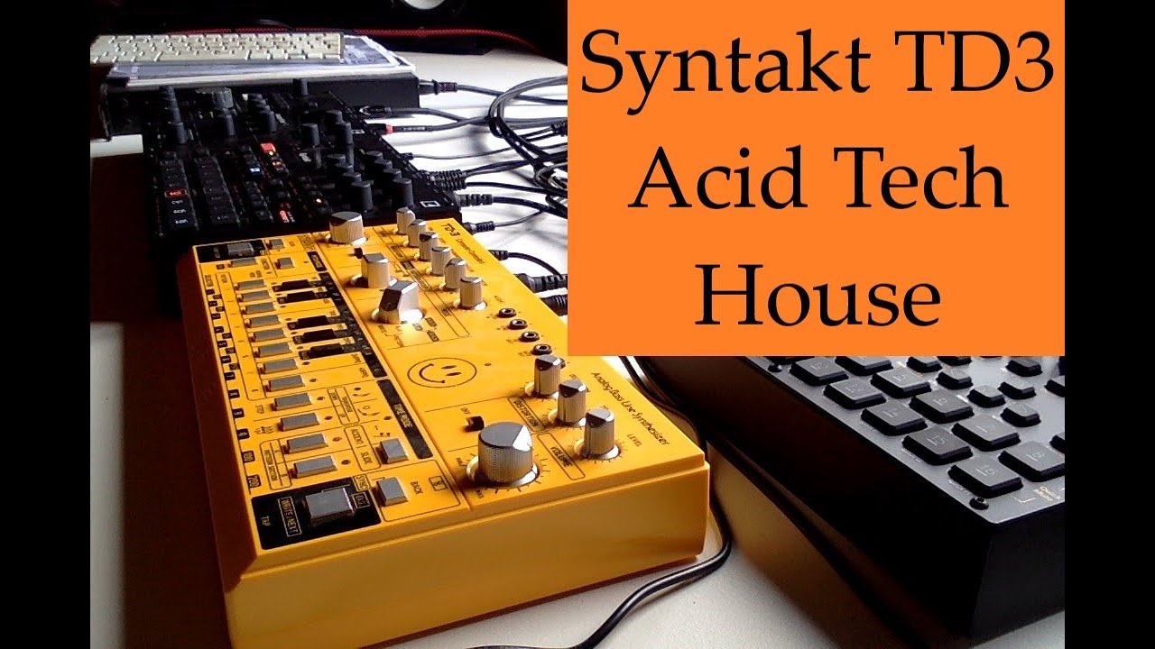 Syntakt TD3 Acid Tech House - YouTube