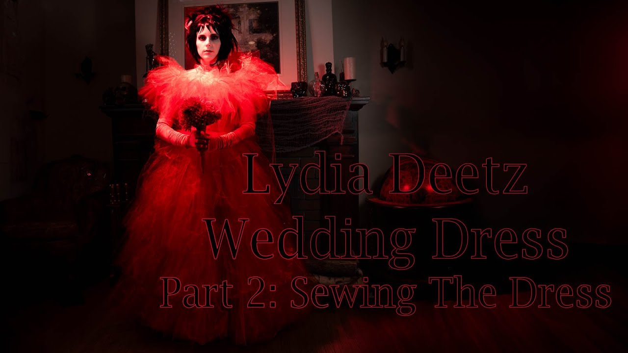 Lydia Deetzs Wedding Dress : Part 2 (A Follow Along Tutorial) - YouTube