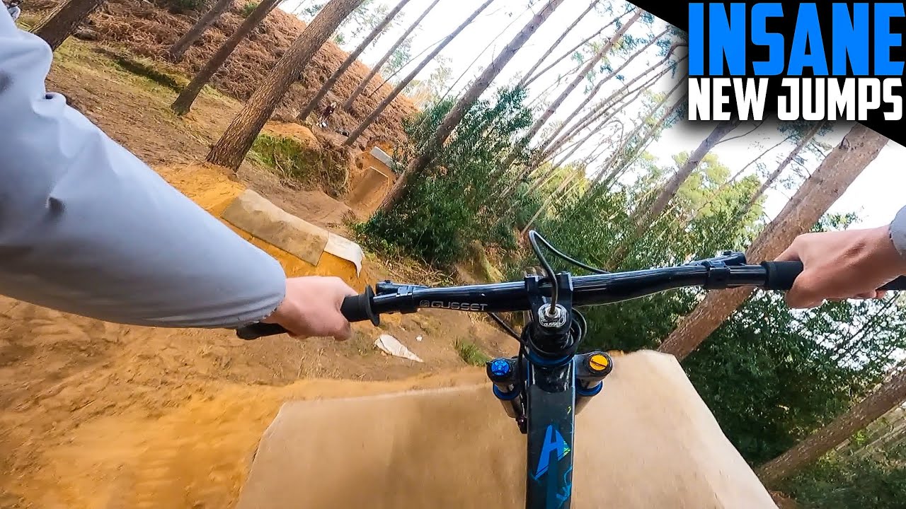 RIDING THIS SICK NEW FREERIDE LINE ON MY SLOPEDURO BIKE!! - YouTube