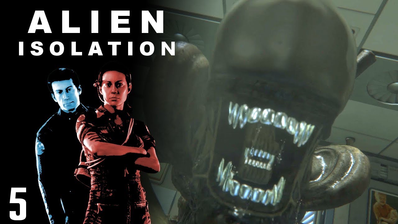 Alien Isolation - Laziest Alien - Part 5 - YouTube
