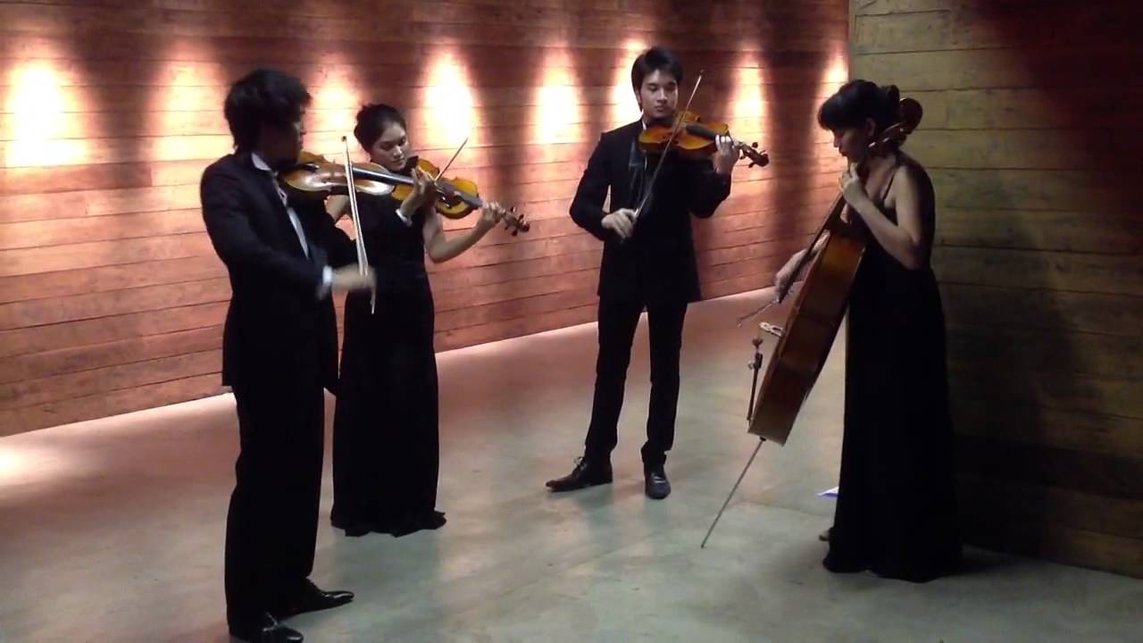 Canon in D By Forte String Quartet - YouTube