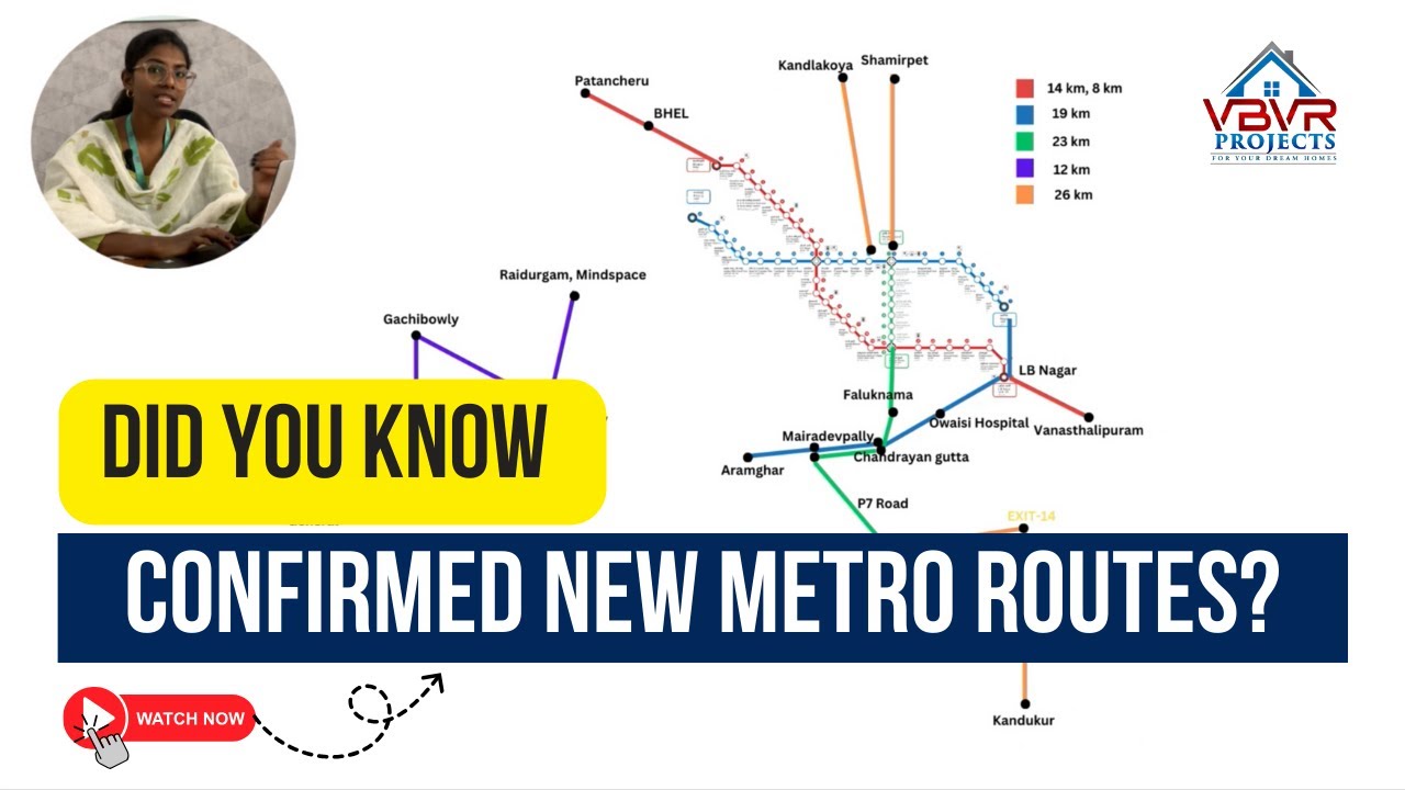 CM Revanth Reddy confirmed New Metro Routes in Hyderabad | Hyderabad ...