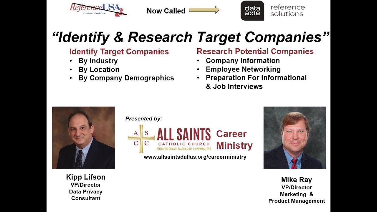 Identify & Research Target Companies - YouTube