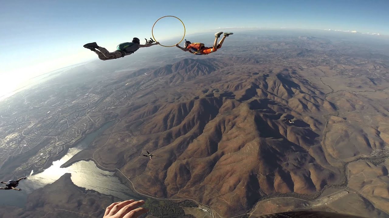 100th jump at Skydive San Diego! - YouTube