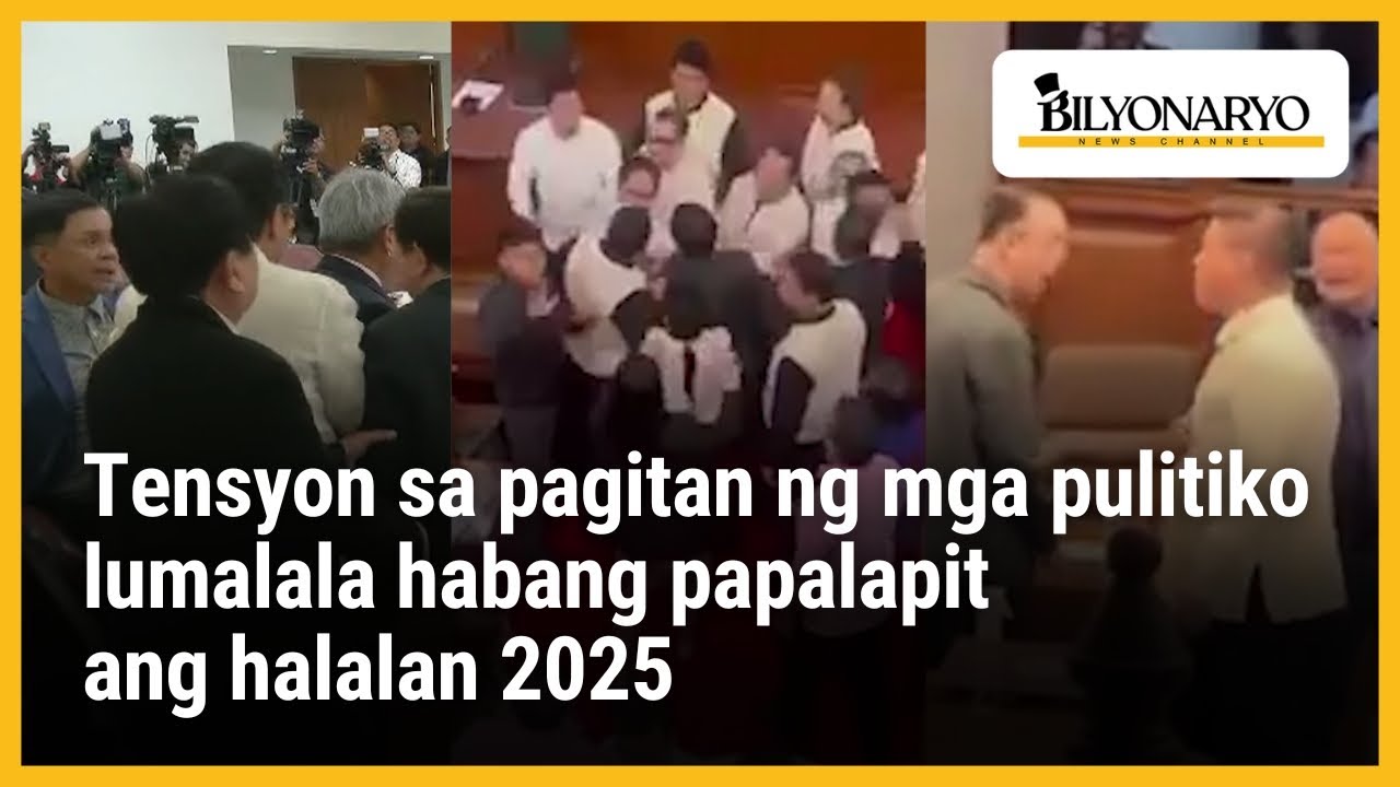 Tensyon sa pagitan ng mga pulitiko lumalala habang papalapit ang ...