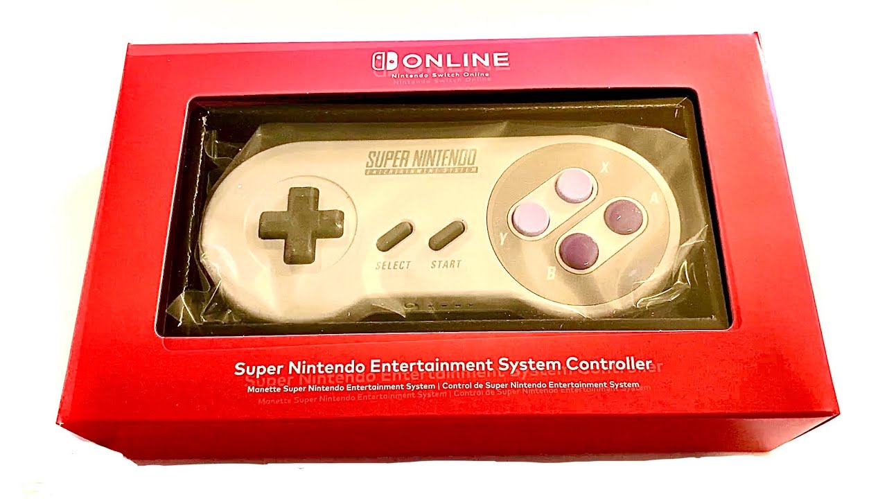 Super Nintendo Entertainment System Controller - NINTENDO SWITCH ...