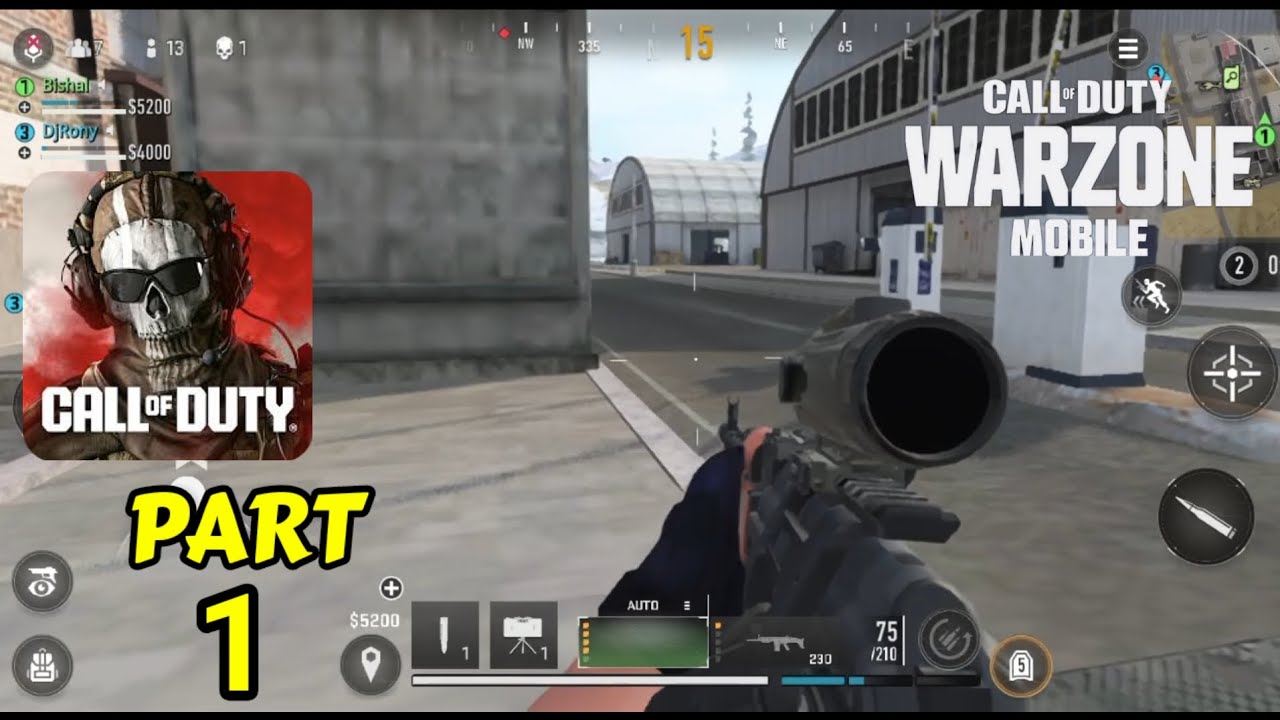Call Of Duty Warzone Mobile Gameplay Walkthrough Part 1 - YouTube