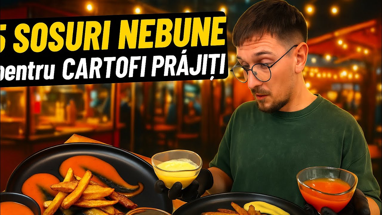 5 sosuri legendare ce transforma cartofii prăjiți 🍟🔥 - YouTube