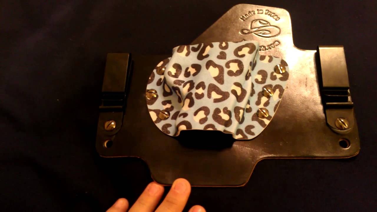 NEW Leopard print White Hat Holster 1st impression - YouTube
