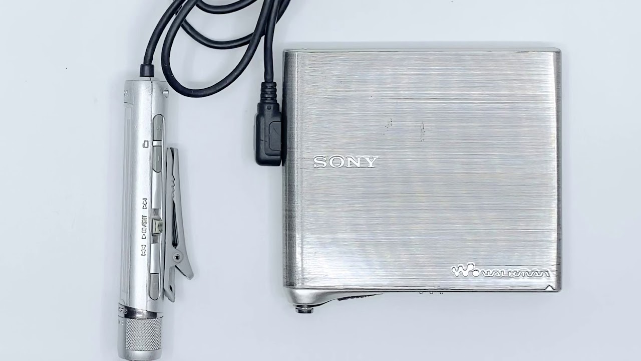 Sony Minidisc Player MZ-E10. - YouTube
