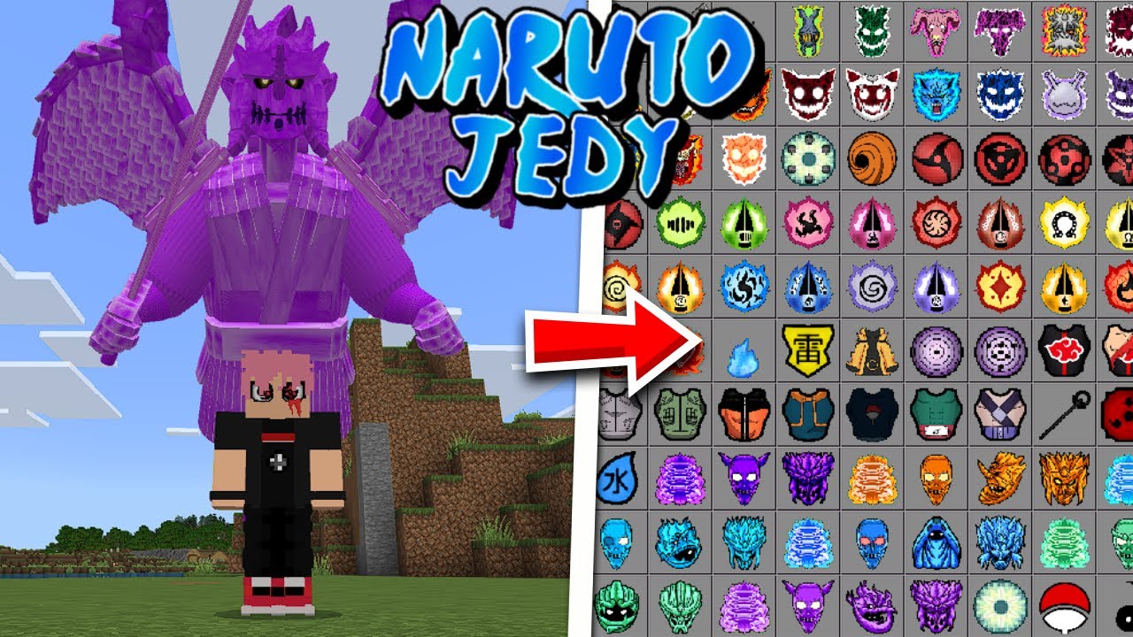 SAIU!!!NOVA ADDON NARUTO JEDY LITE 1.2 COM NOVO *SUSANO E MODOS DAS ...