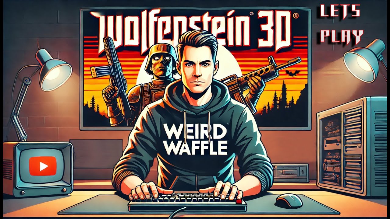 Let's Play Wolfenstein 3D (Deutsch) #017 Der Klassiker - Ursprung des Ego Shooters. Ep2/Floor8 ...