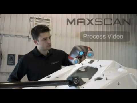 Creaform 3D scanner MAXscan - YouTube