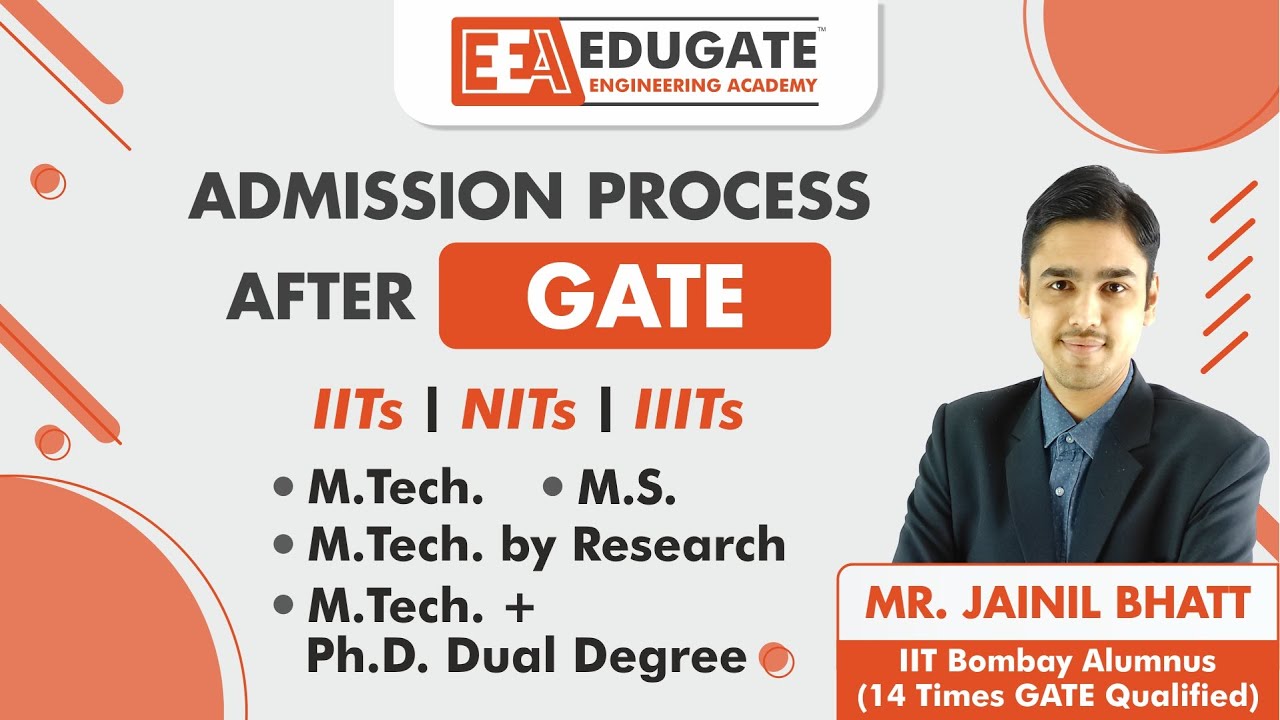 Admission Process after GATE | Higher Education Opportunities through ...